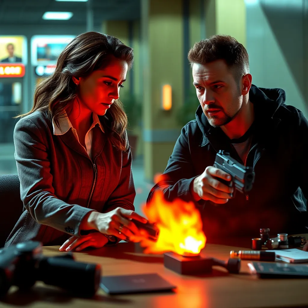 Ashley and Chris Explore Butterfly Effect in Gun Scene : LevelUpTalk