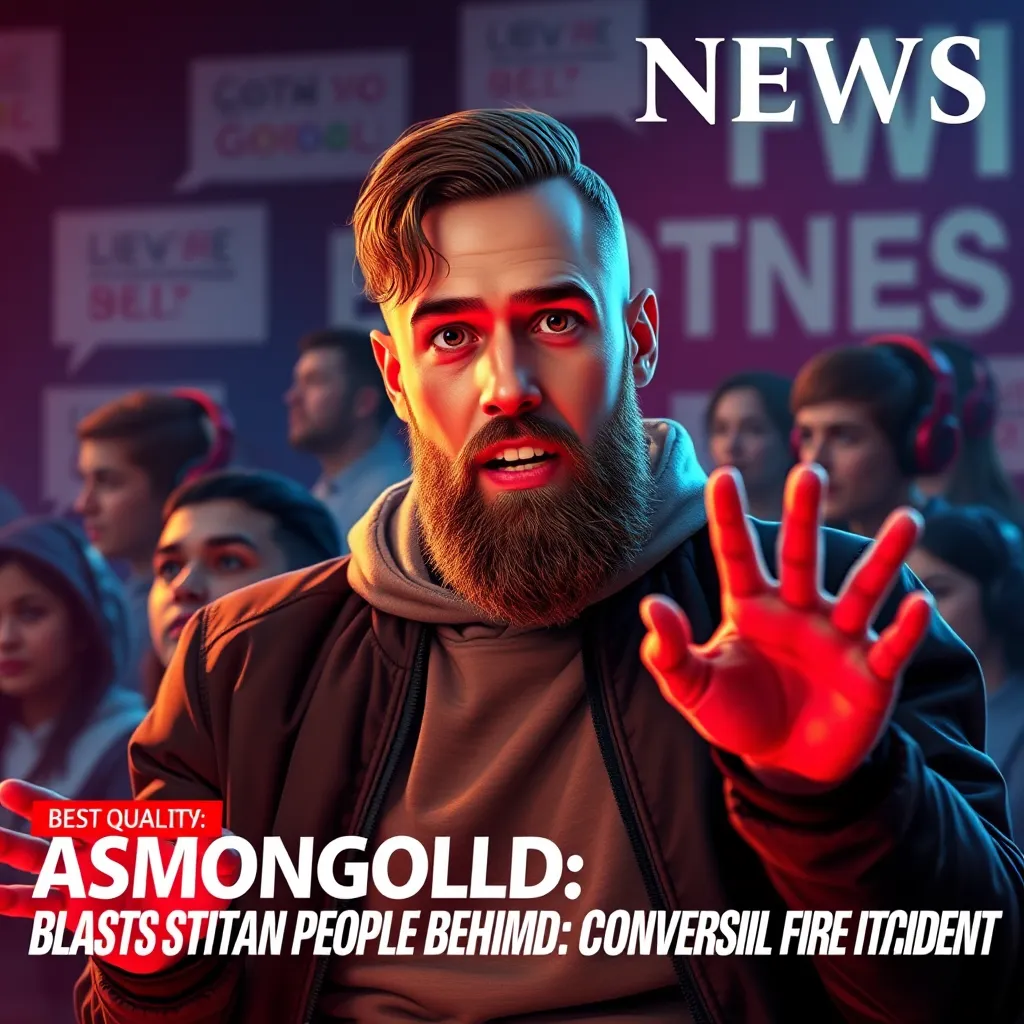 Asmongold Blasts People Behind Controversial Fire Incident : LevelUpTalk