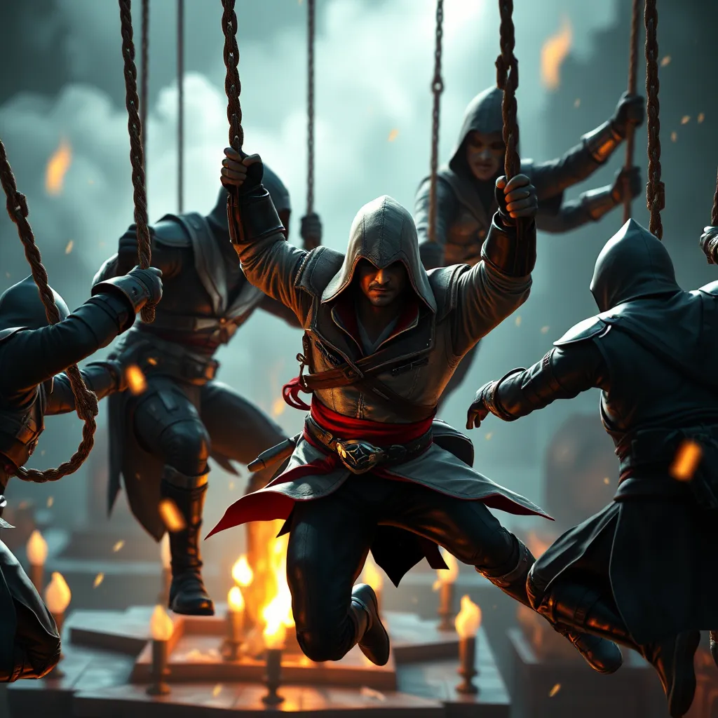 Struggles with Assassin's Creed 2 Hanging Scene Fight : LevelUpTalk