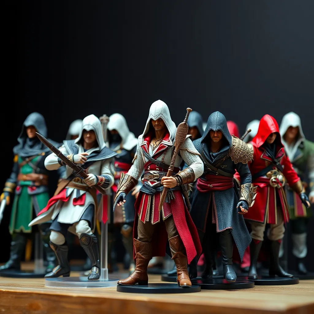 Exploring My 1/6 Scale Assassin's Creed Collection : LevelUpTalk