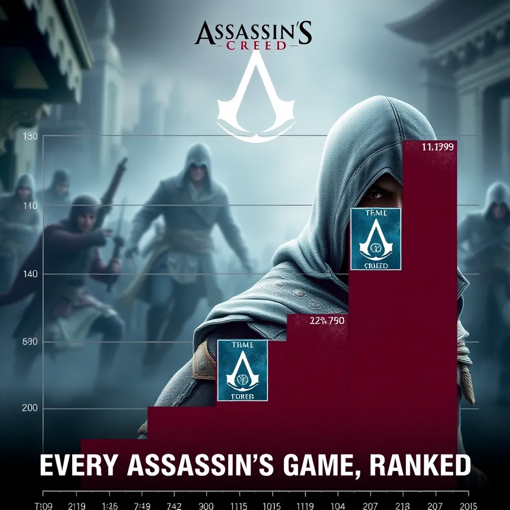 Time to Complete Every Assassin's Creed Game Ranked : LevelUpTalk