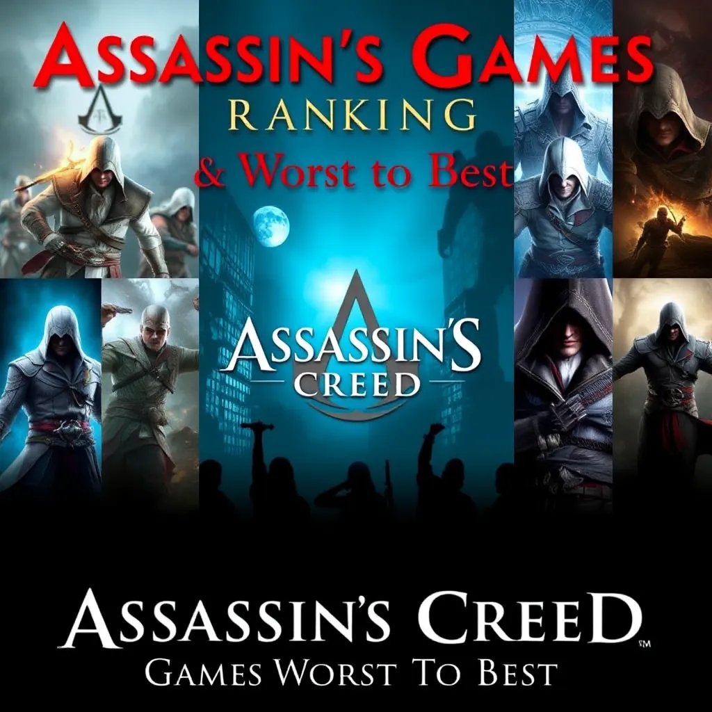 Ranking the Assassin's Creed Games from Worst to Best : LevelUpTalk