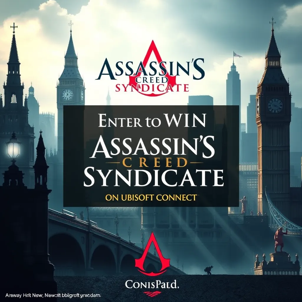 Enter to Win Assassin's Creed Syndicate on Ubisoft Connect : LevelUpTalk