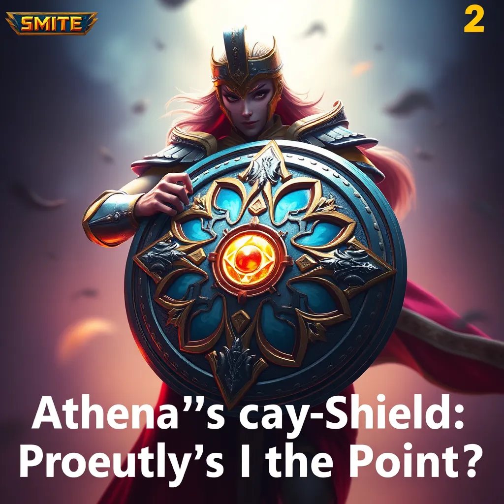 Athena's Aesthetic Shield in Smite 2: What's the Point? : LevelUpTalk