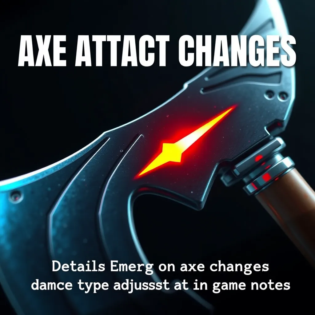 Details Emerge on Axe Attack Changes in Game Notes : LevelUpTalk