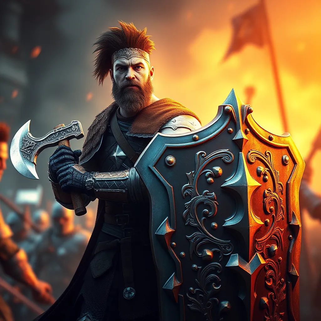 Best Armor Choices for Axe and Shield Combat in Gaming : LevelUpTalk