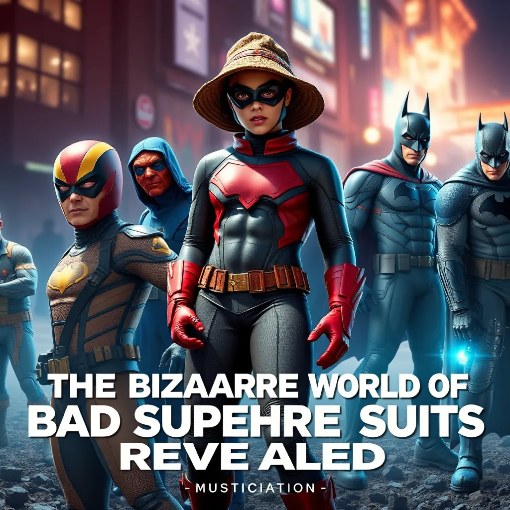The Bizarre World of Bad Superhero Suits Revealed : LevelUpTalk
