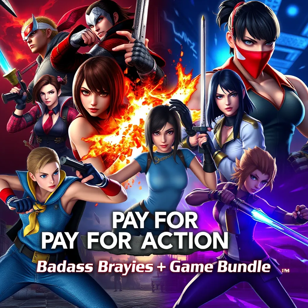 Pay for Action: Badass Brawlers Game Bundle Deals : LevelUpTalk