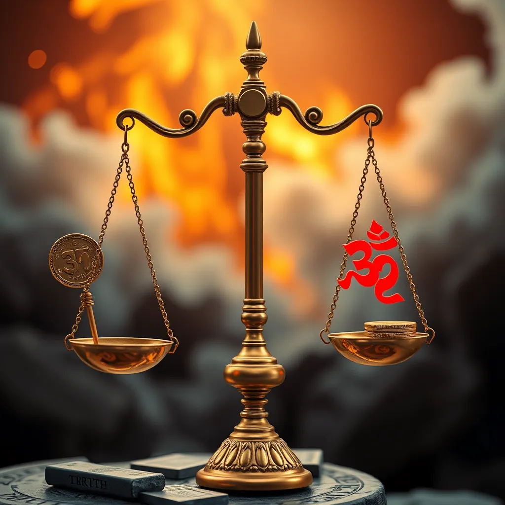 Exploring the Battle Between Truth and Karma in Society : LevelUpTalk