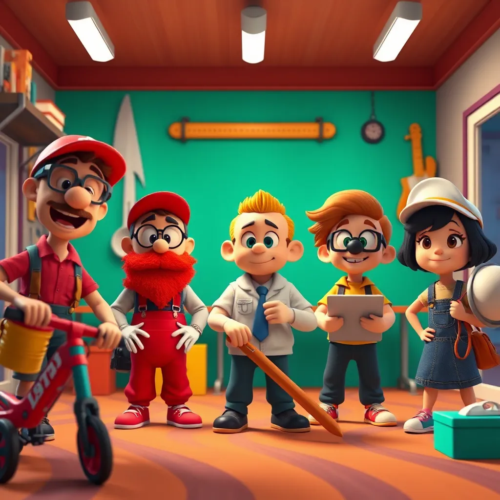 Baldi's Basics Characters Get New Creative Occupations : LevelUpTalk