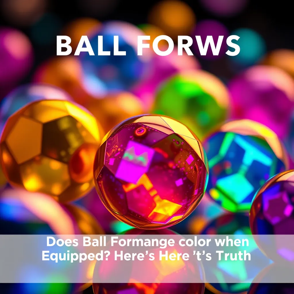 Does Ball Form Change Color when Equipped? Here’s the Truth : LevelUpTalk