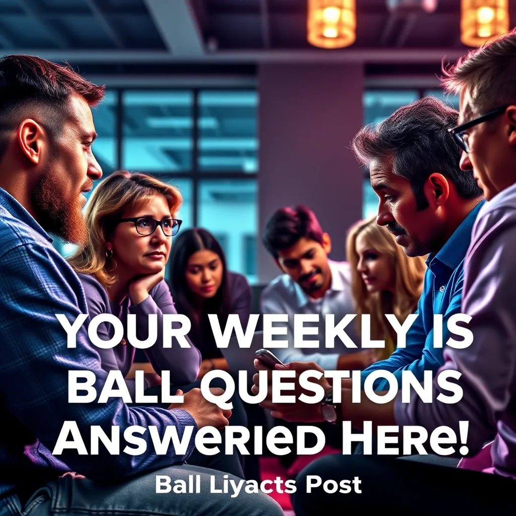 Your Weekly Ball Questions Answered Here! : LevelUpTalk