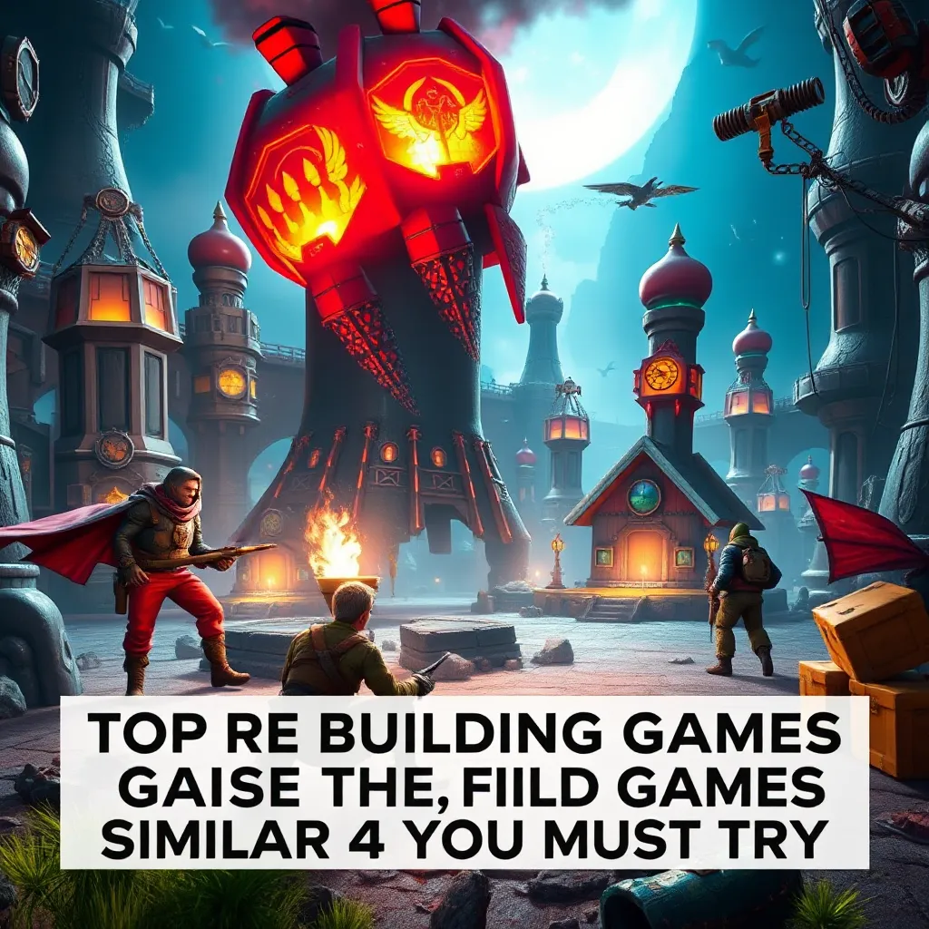 Top Base Building Games Similar to Fallout 4 You Must Try : LevelUpTalk