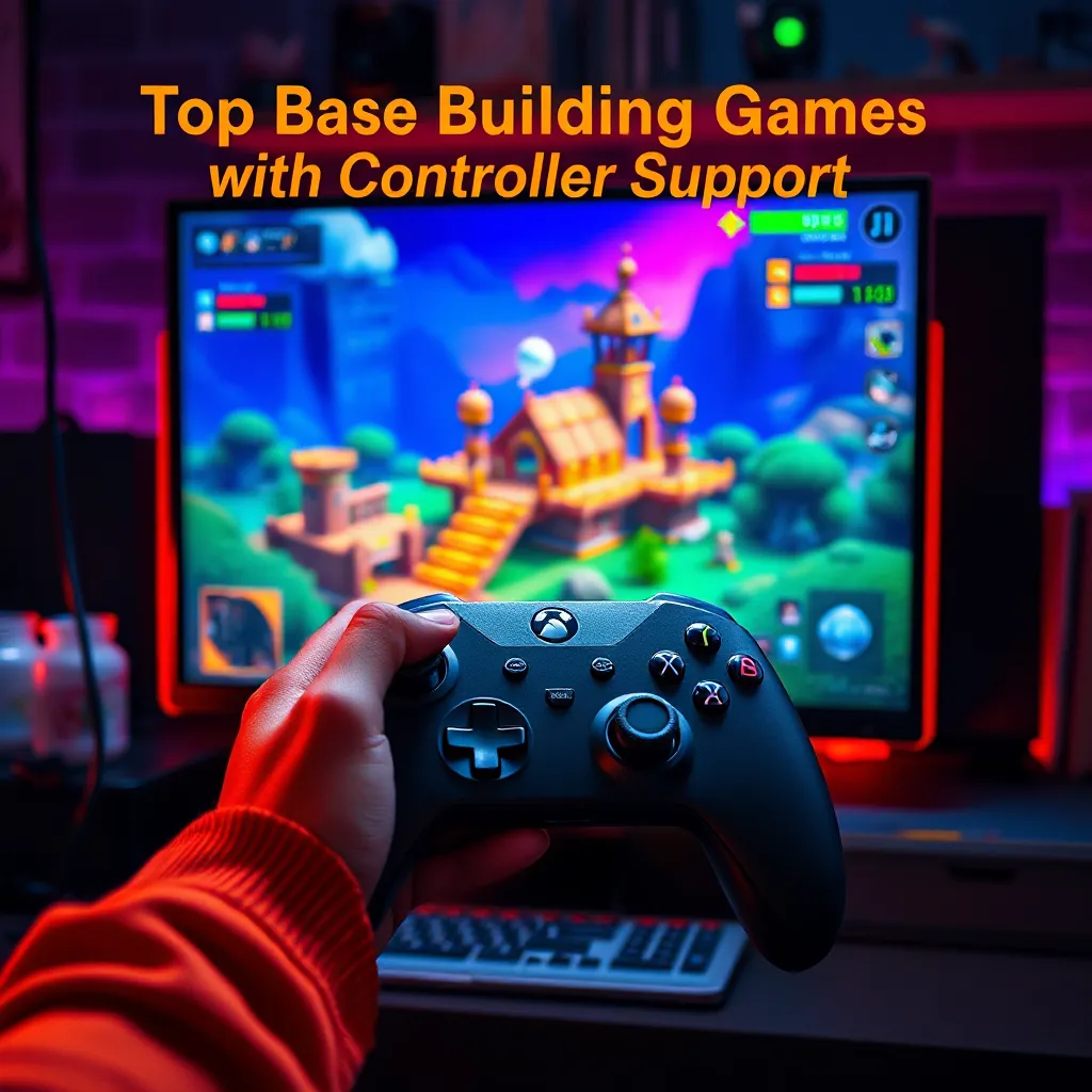 Top Base Building Games with Controller Support on Steam : LevelUpTalk