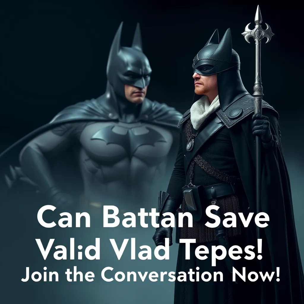 Can Batman Save Vlad Tepes? Join the Conversation Now! : LevelUpTalk