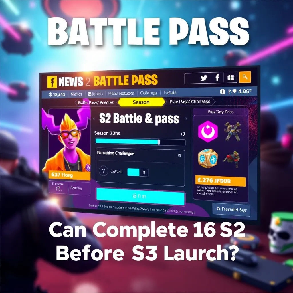 Can You Complete the S2 Battle Pass Before S3 Launch? : LevelUpTalk