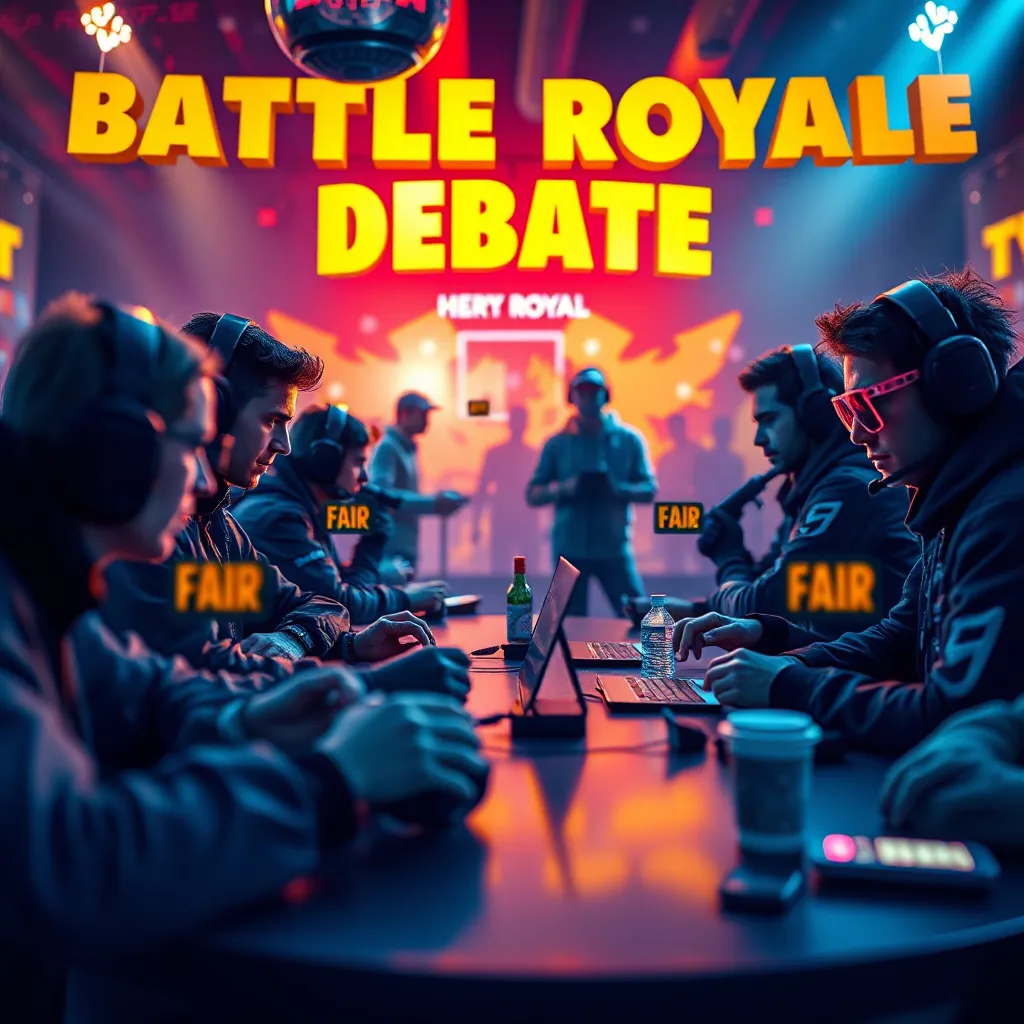 Debate Over Ranked Battle Royale Modes: Are They Fair? : LevelUpTalk