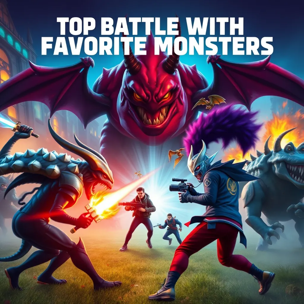 Top Monsters Fans Love to Battle in Games : LevelUpTalk