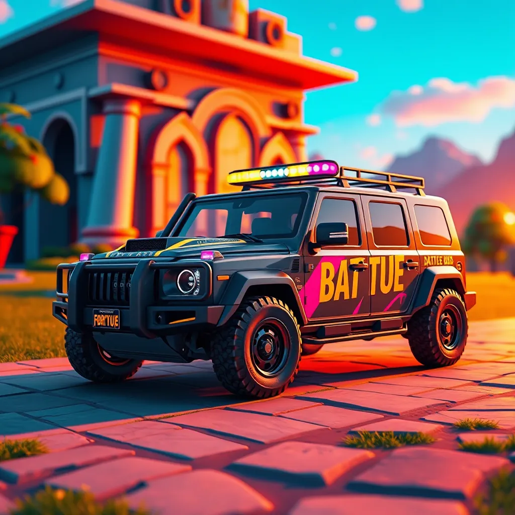 Claim Your Battle Bus SUV on Mobile - How-To Guide : LevelUpTalk