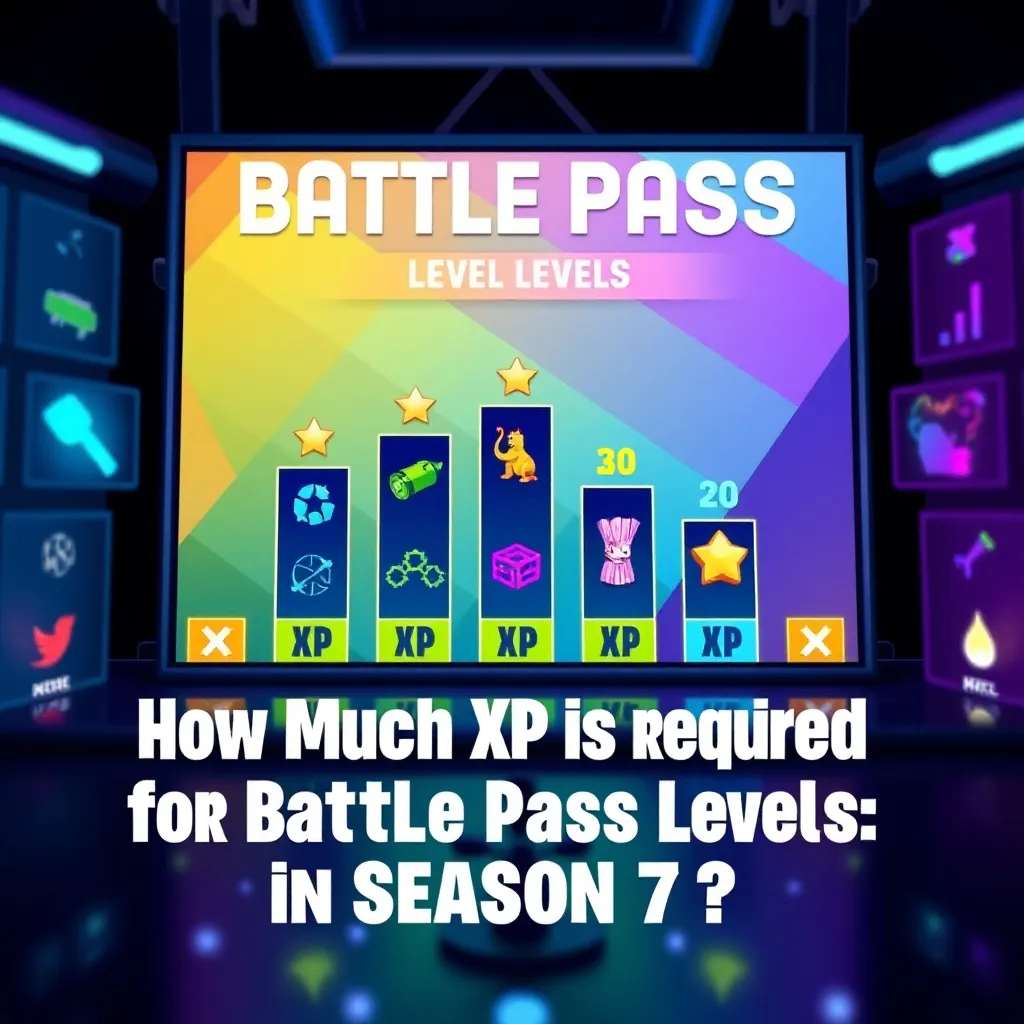 How Much XP is Required for Battle Pass Levels in Season 7? : LevelUpTalk
