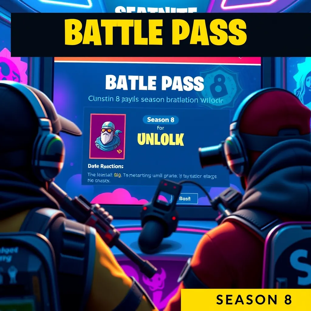 Battle Pass Season 8 Confusion Sparks Player Reactions : LevelUpTalk