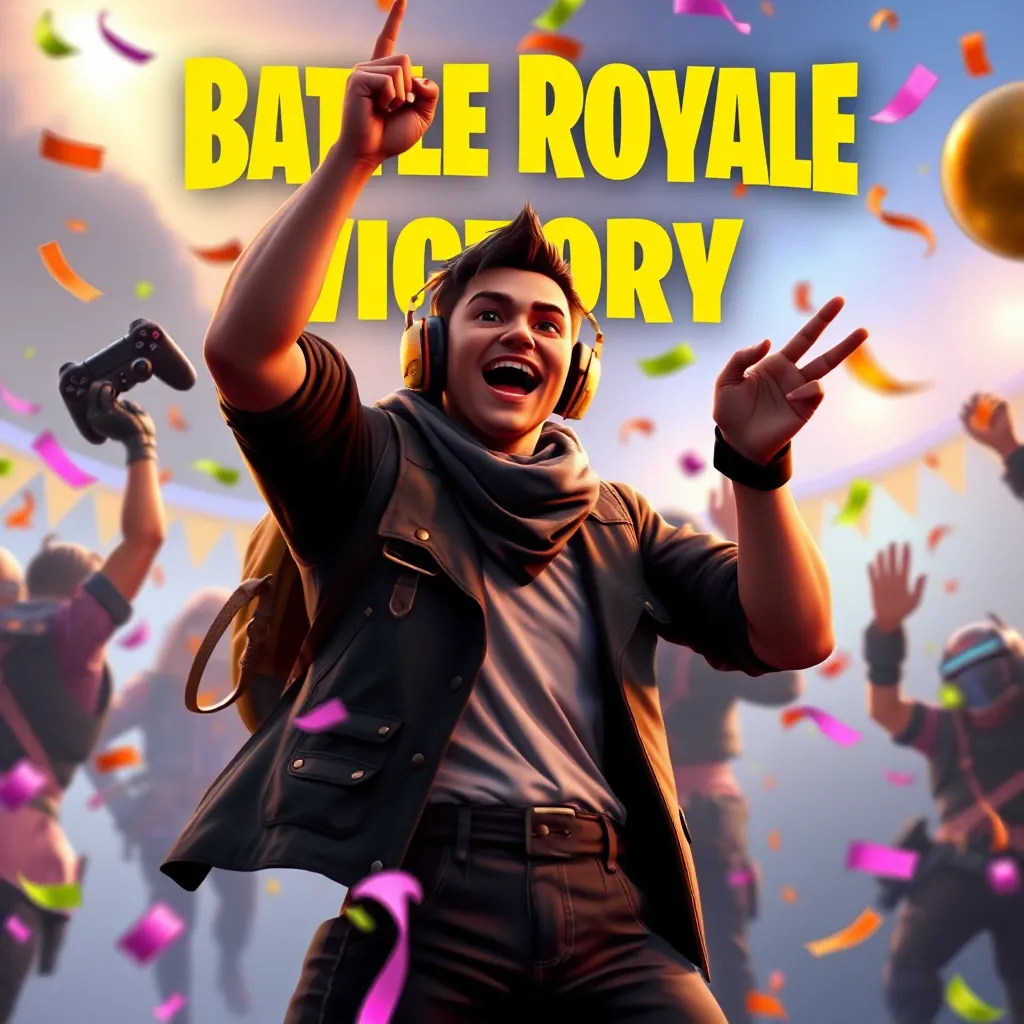 My First Epic Battle Royale Victory! Thrilling Moments : LevelUpTalk