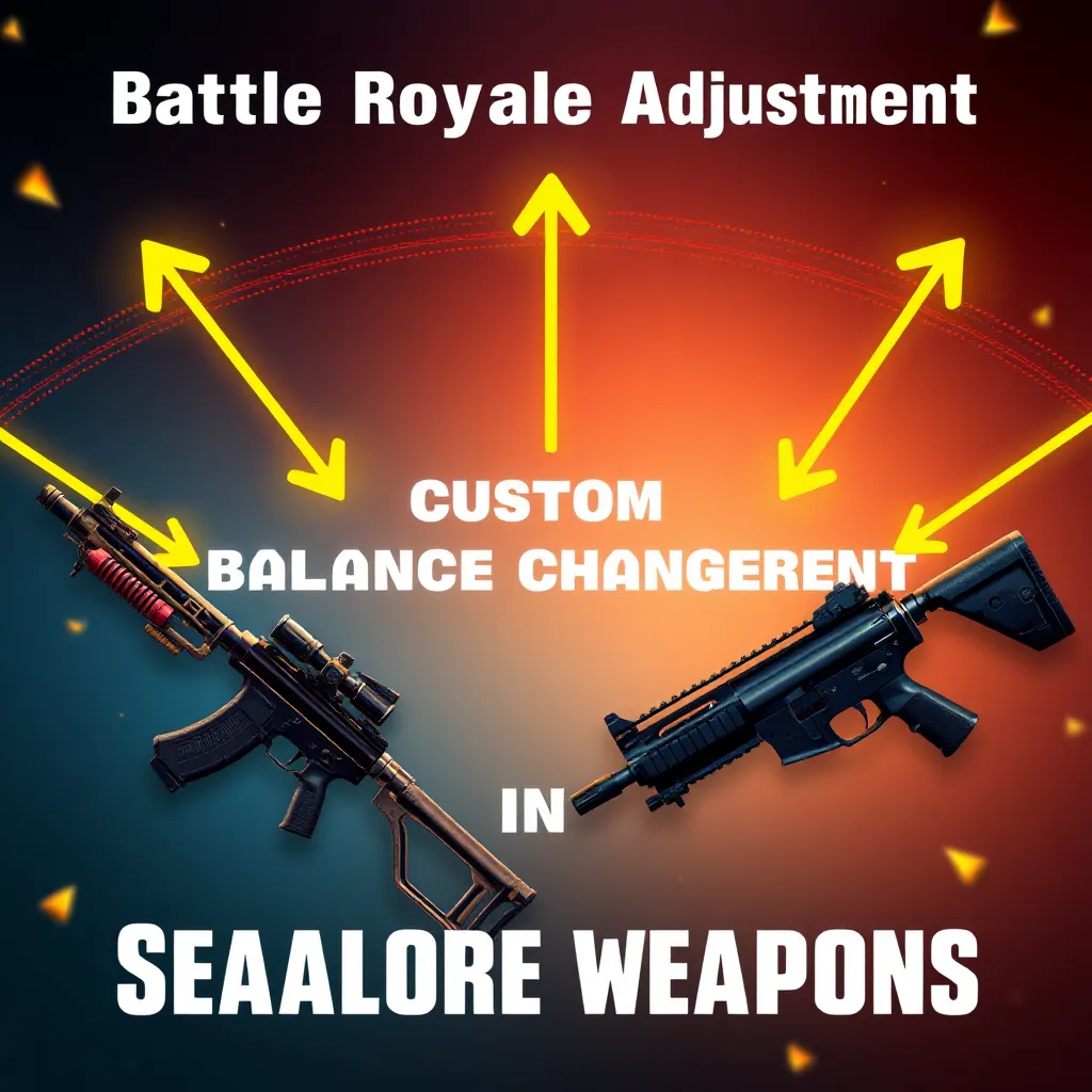 Custom Balance Changes in Season 4 for Battle Royale Weapons : LevelUpTalk