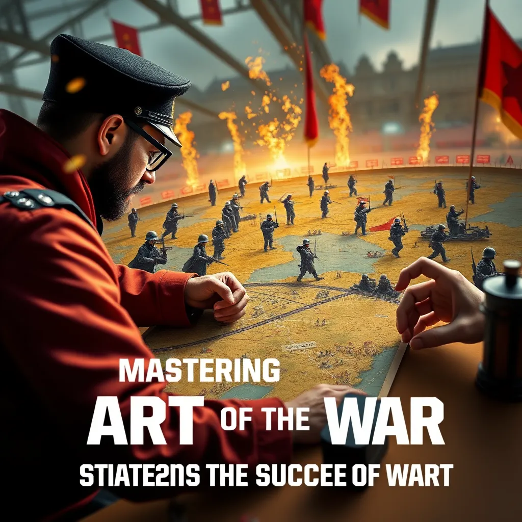 Mastering the Art of War: Strategies for Success : LevelUpTalk