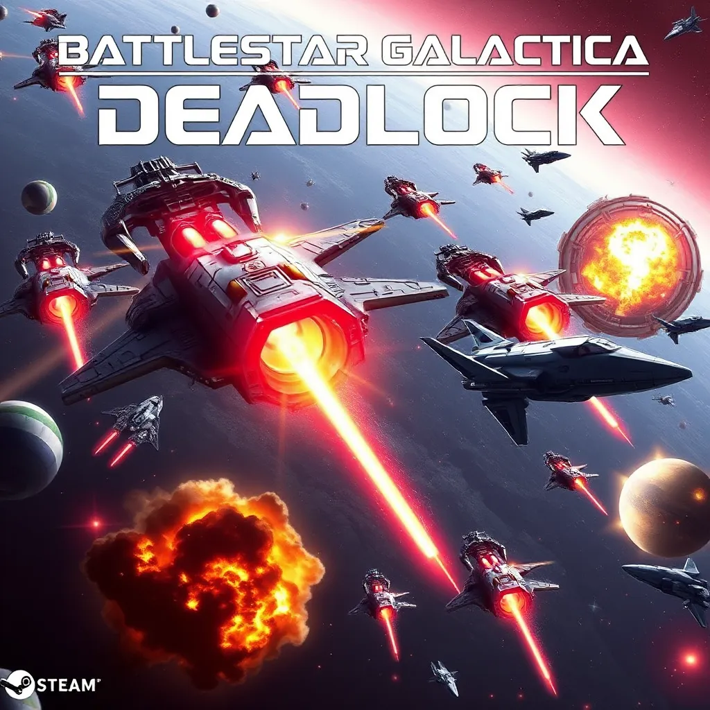 Explore Battlestar Galactica Deadlock on Steam - A Tactical Space War : LevelUpTalk
