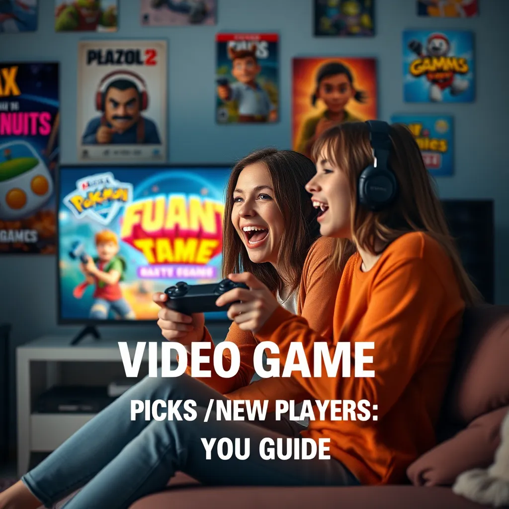 Top Video Game Picks for New Players: Your Guide : LevelUpTalk