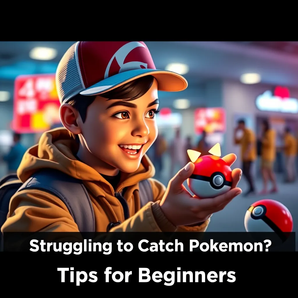 Struggling to Catch Pokémon? Tips for Beginners : LevelUpTalk