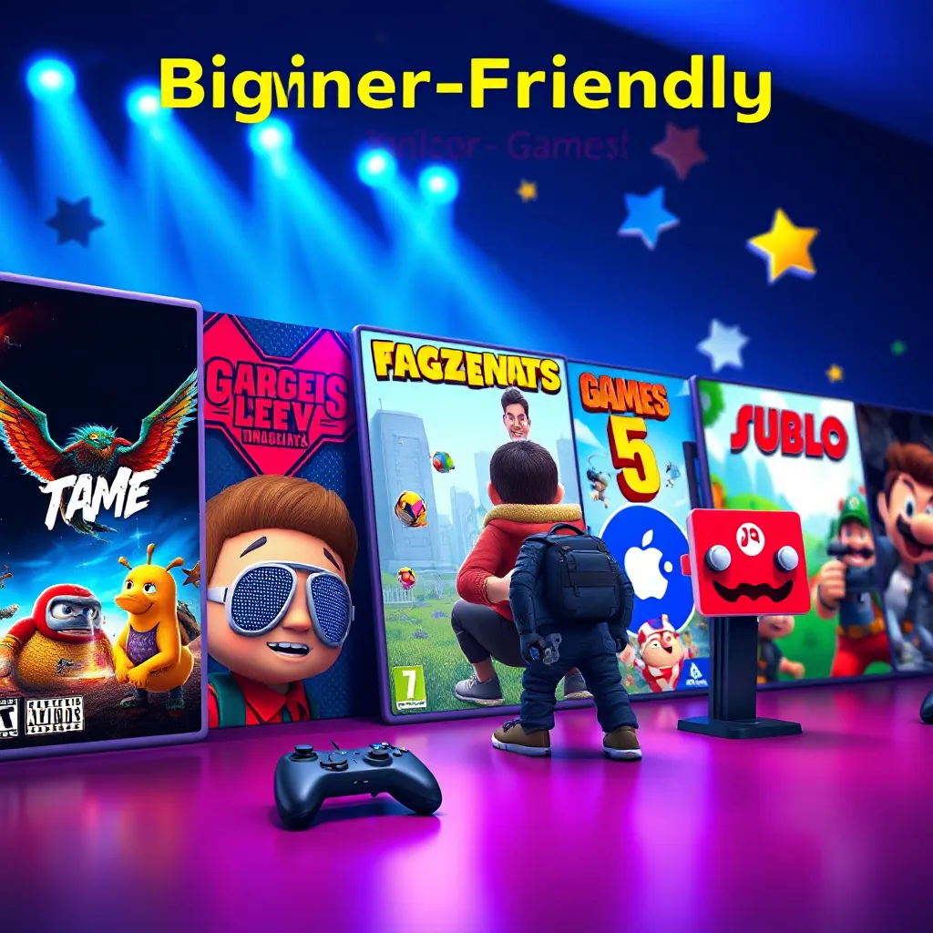 Top Game Recommendations for New Gamers to Try Out : LevelUpTalk