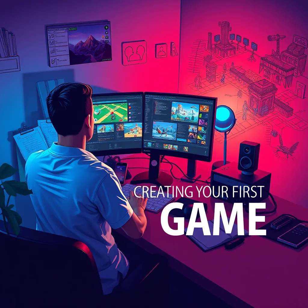 Creating Your First Game: A Beginner's Guide : LevelUpTalk