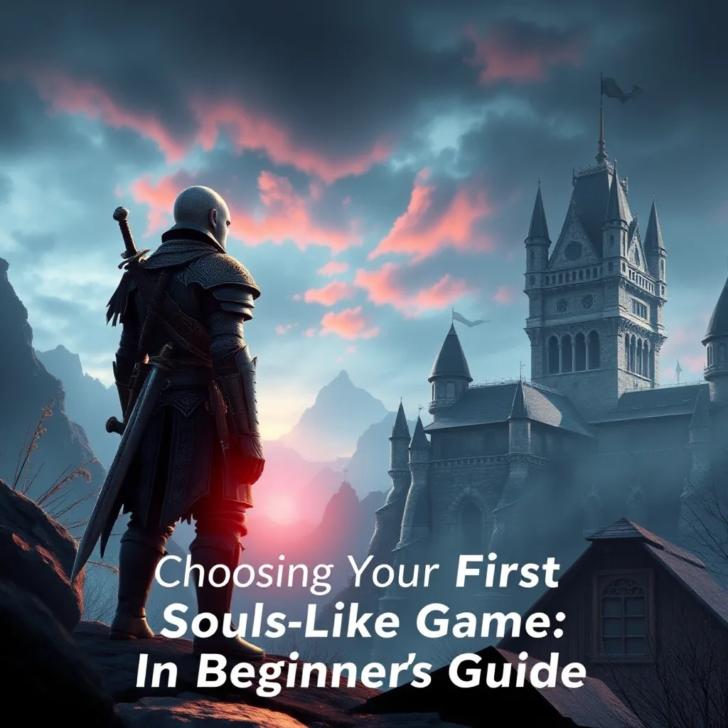 Choosing Your First Souls Like Game: A Beginner's Guide : LevelUpTalk