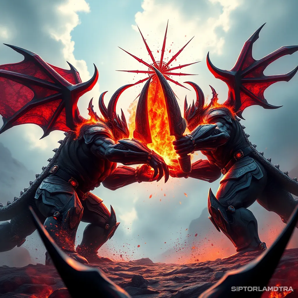 Behemoth Battles Ukanlos: A Clash of Titans : LevelUpTalk