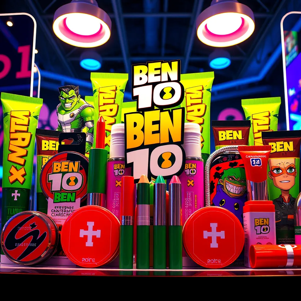 Get Ready for Ben 10-Themed Cosmetics Launch : LevelUpTalk
