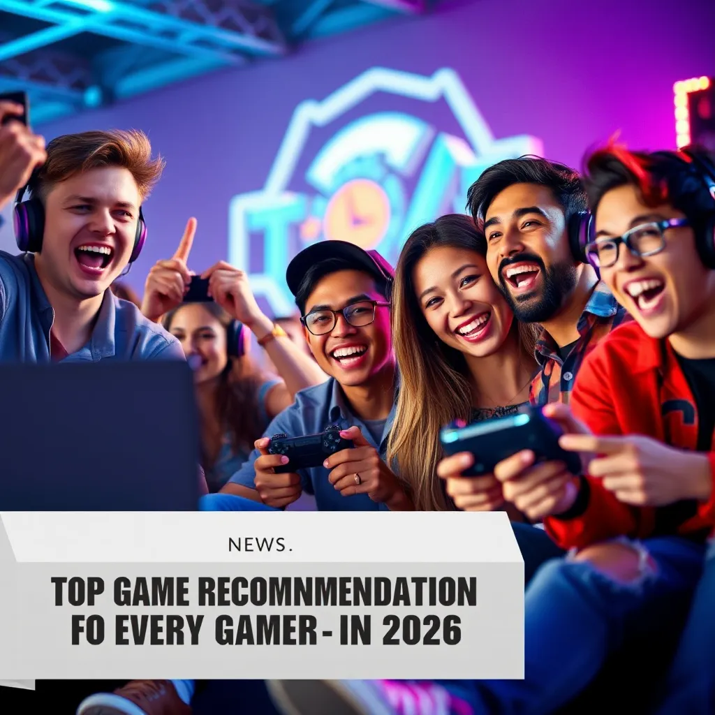 Top Game Recommendation for Every Gamer in 2026 : LevelUpTalk