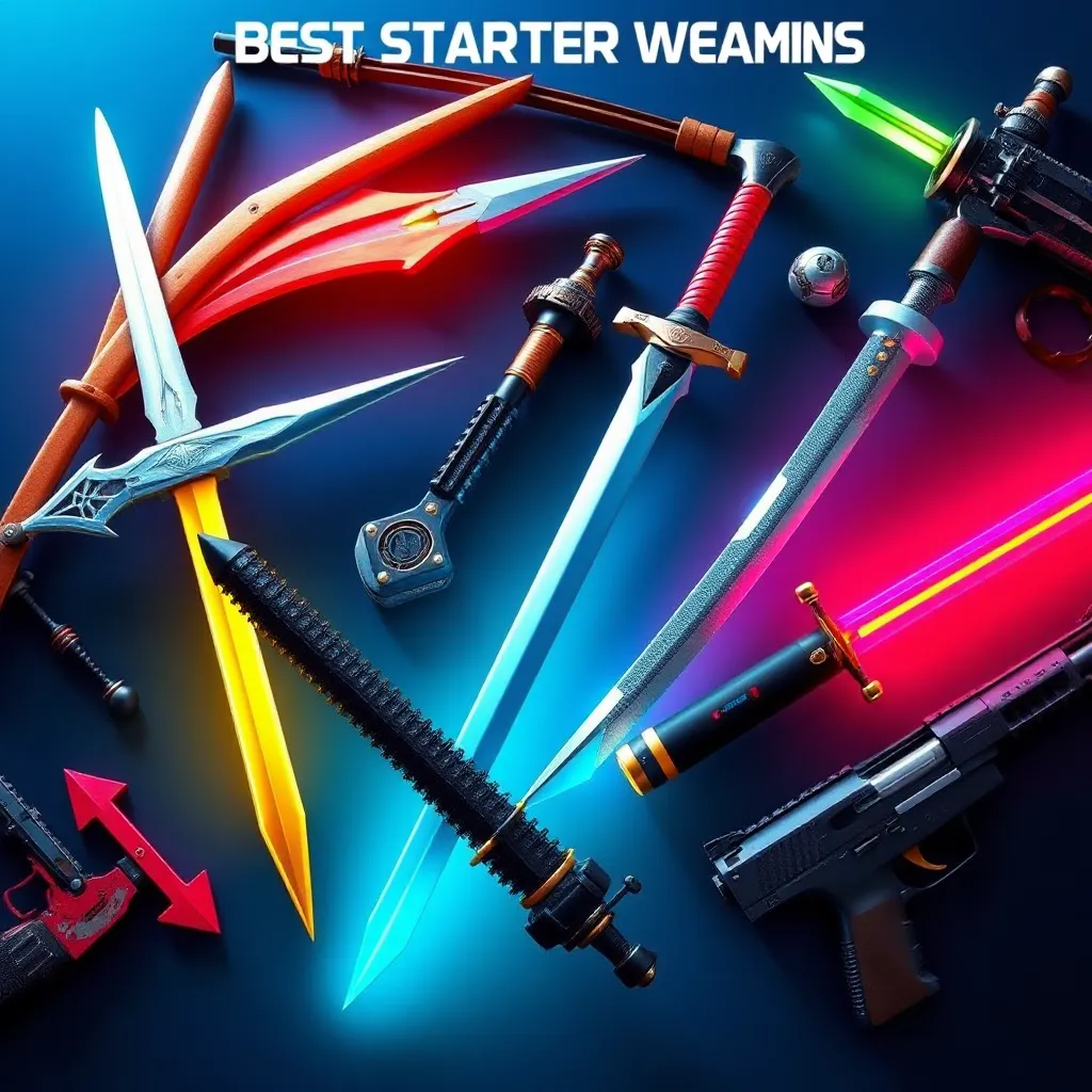 Top Picks for Best Starter Weapon in Gaming : LevelUpTalk