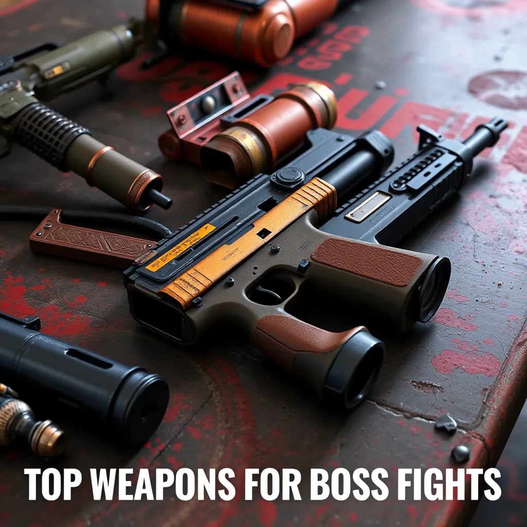 Top Weapons for Boss Fights: Your Best Choices : LevelUpTalk