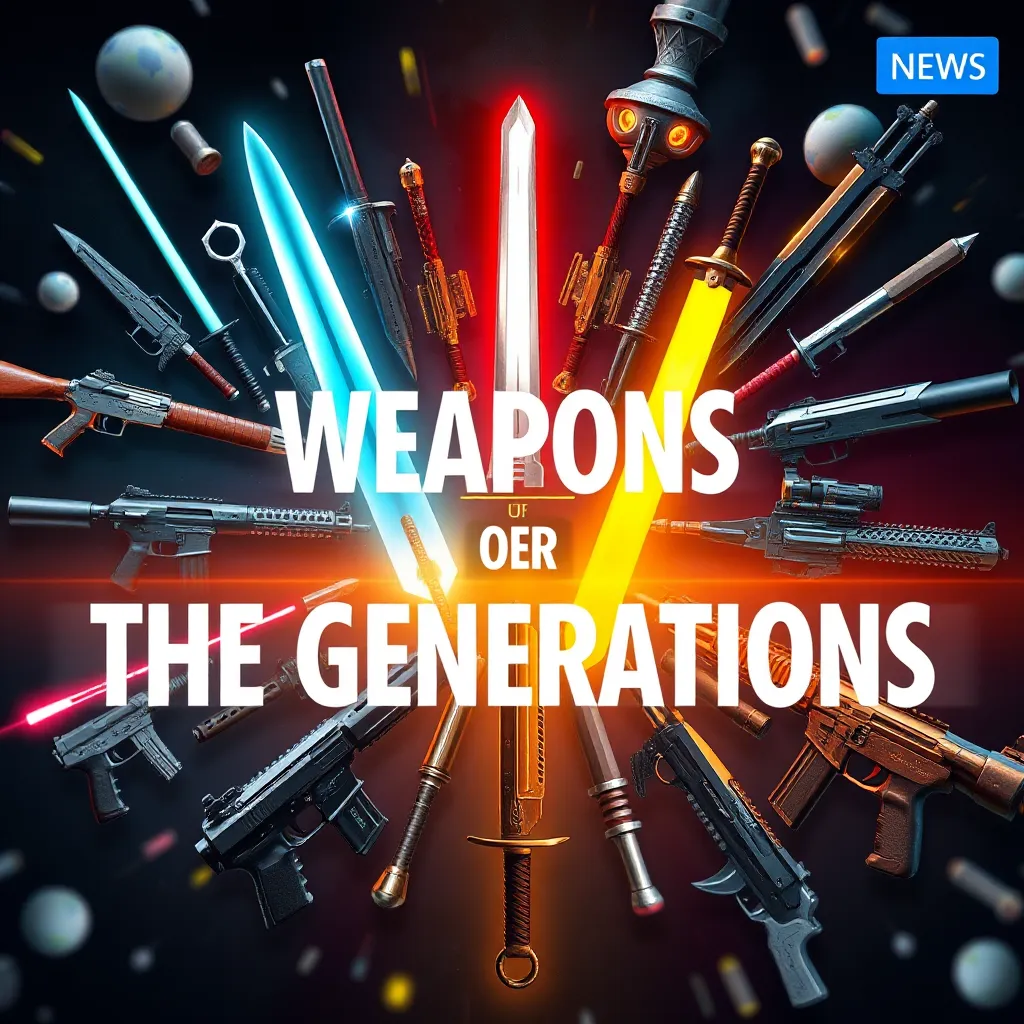 Top Weapons by Type in Every Generation for Gamers : LevelUpTalk