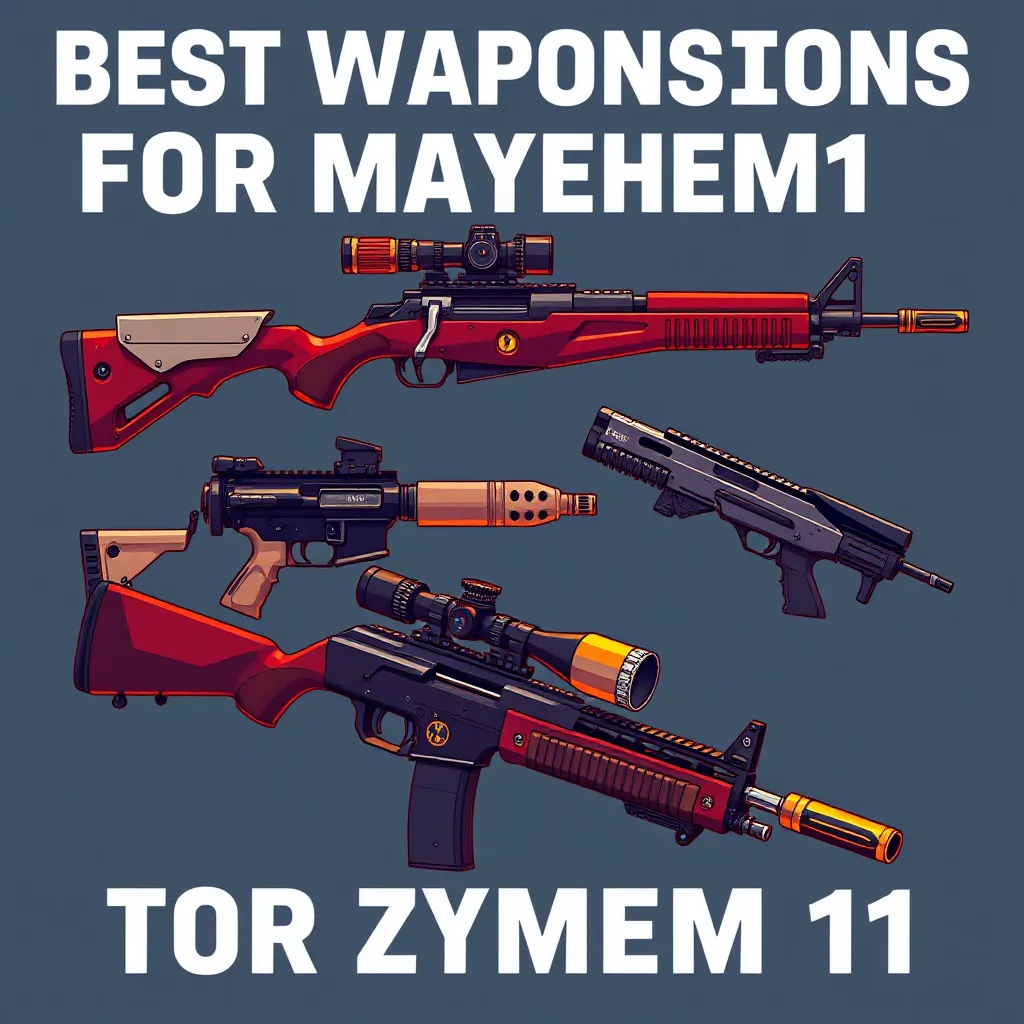 Top Weapon Picks for Zane on Mayhem 11: A Guide : LevelUpTalk