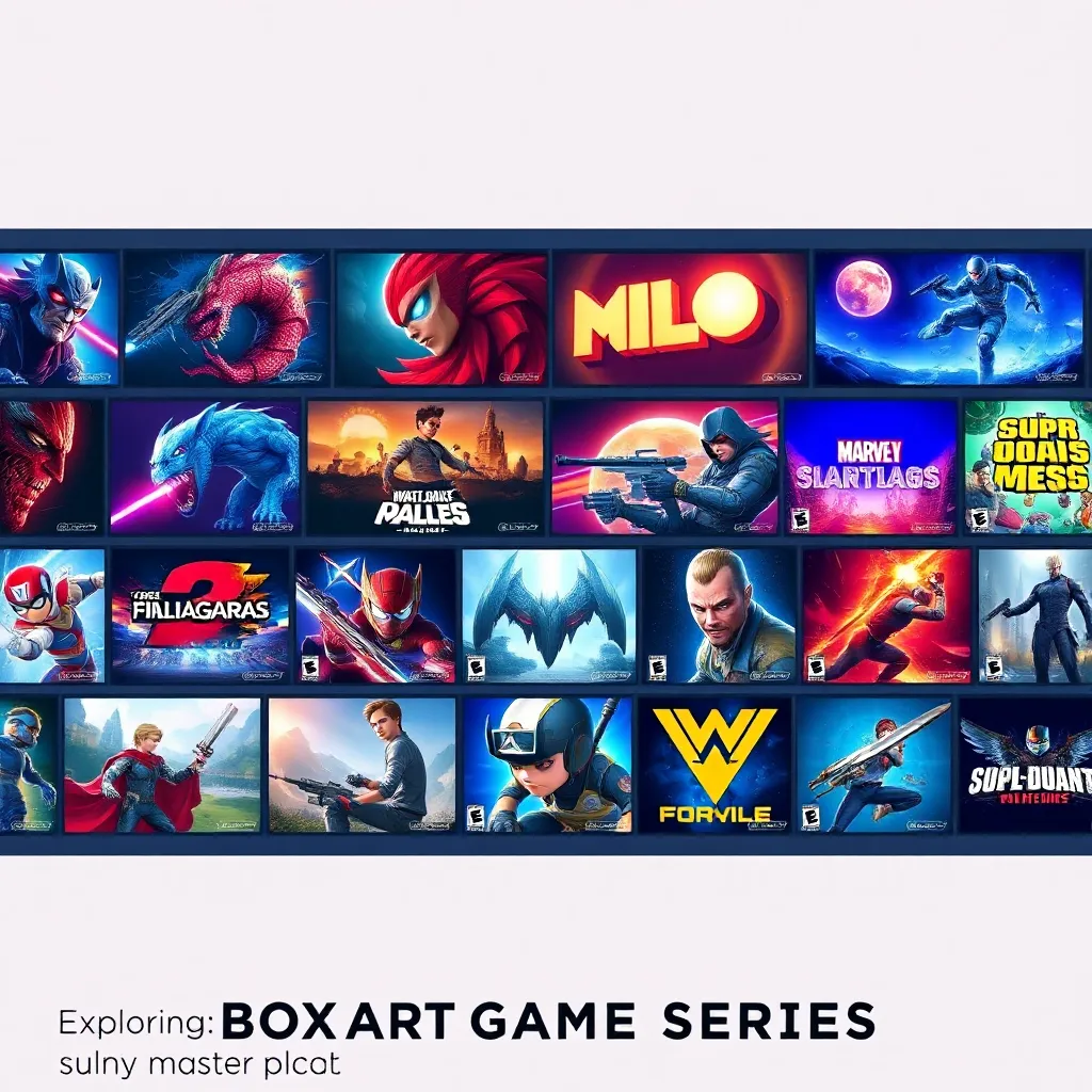 Exploring the Best Box Art in the Game Series : LevelUpTalk