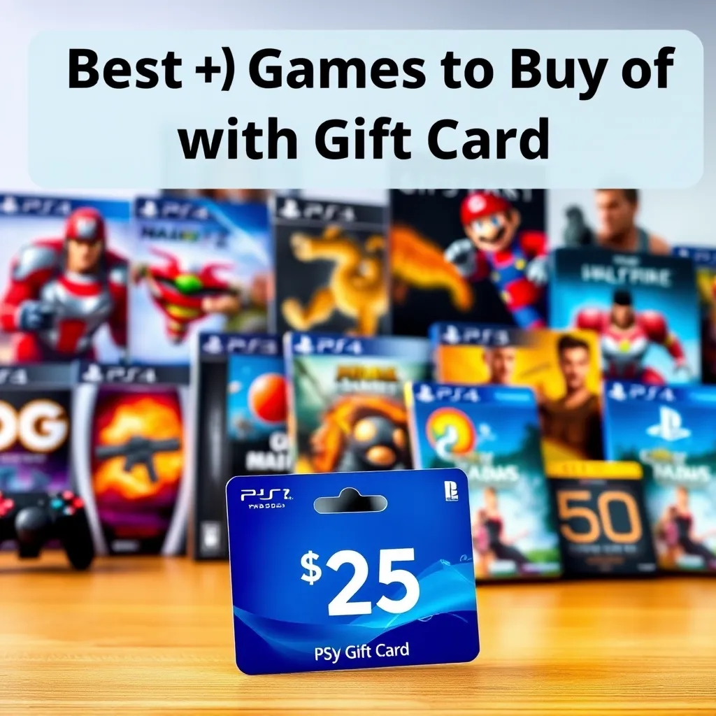 Best Games to Buy with a $25 PSN Gift Card : LevelUpTalk
