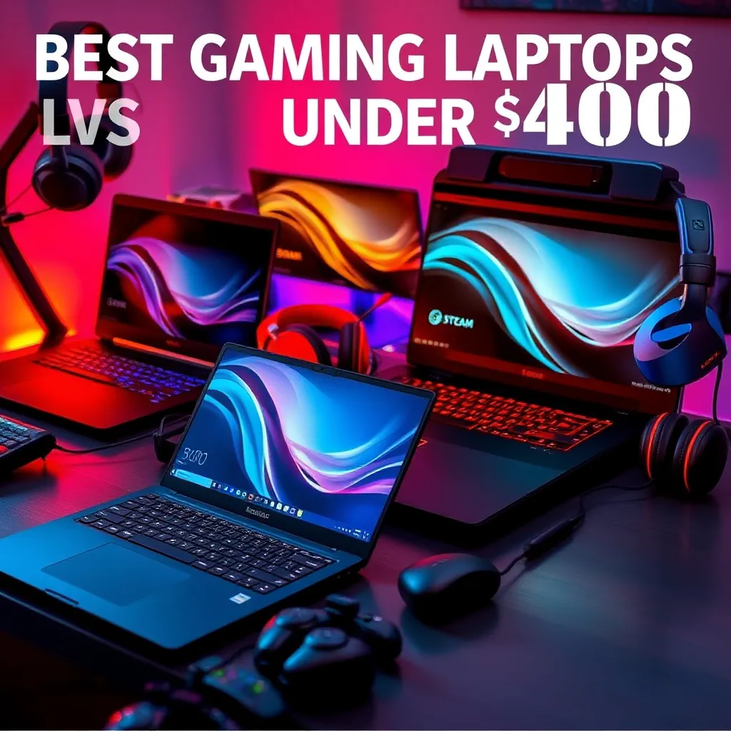 Best Laptops for Gaming on Steam Under $400 : LevelUpTalk