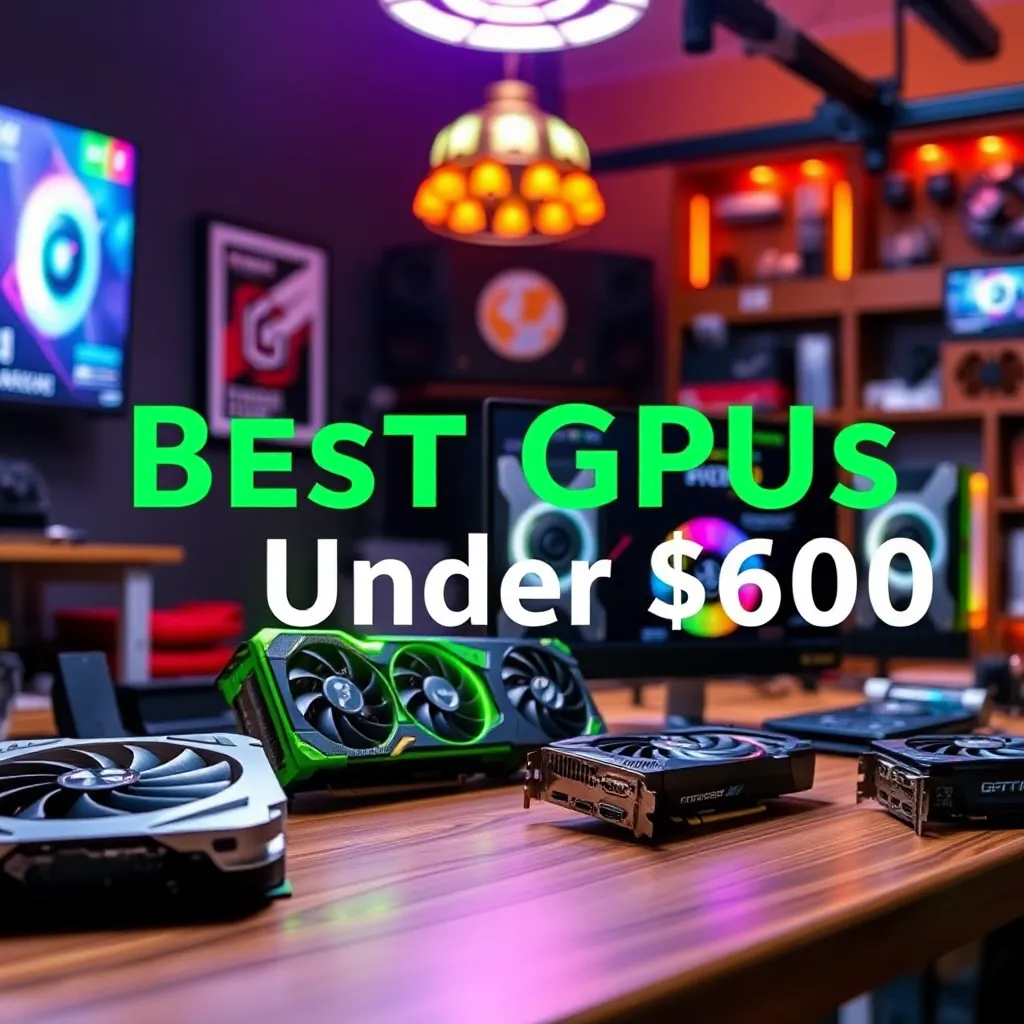 Top GPUs Under $600 for Your Next Build in 2025 : LevelUpTalk