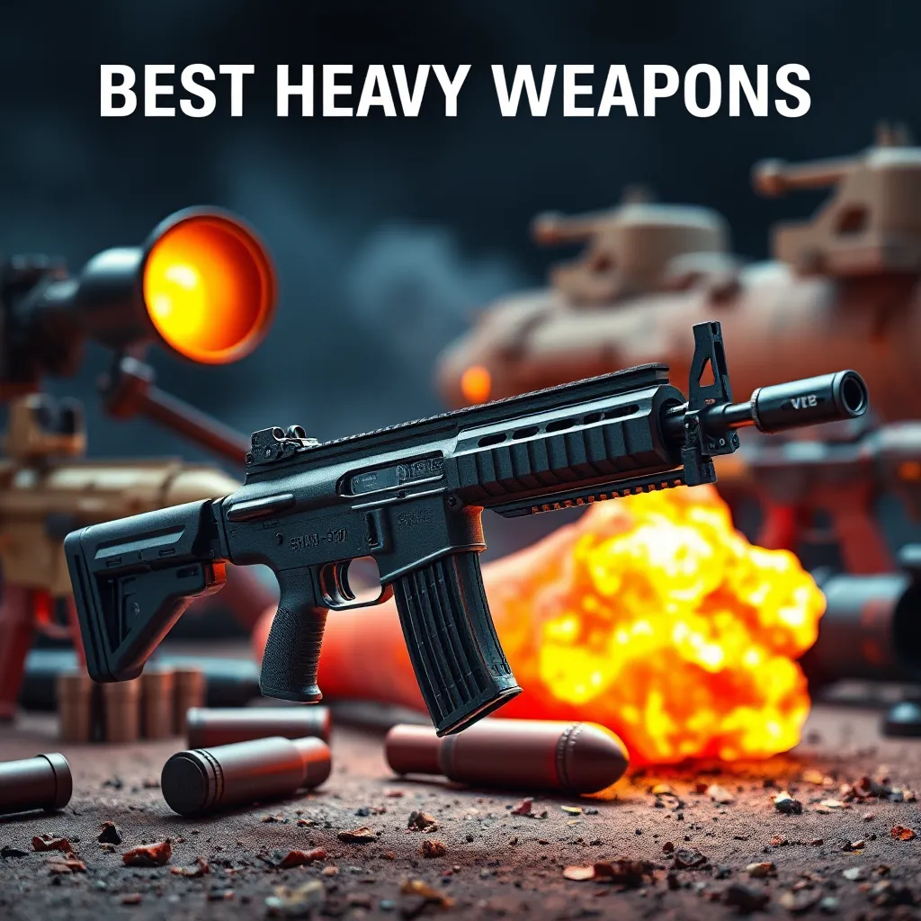 Discover the Best Heavy Weapons: SHAK-50 and More : LevelUpTalk
