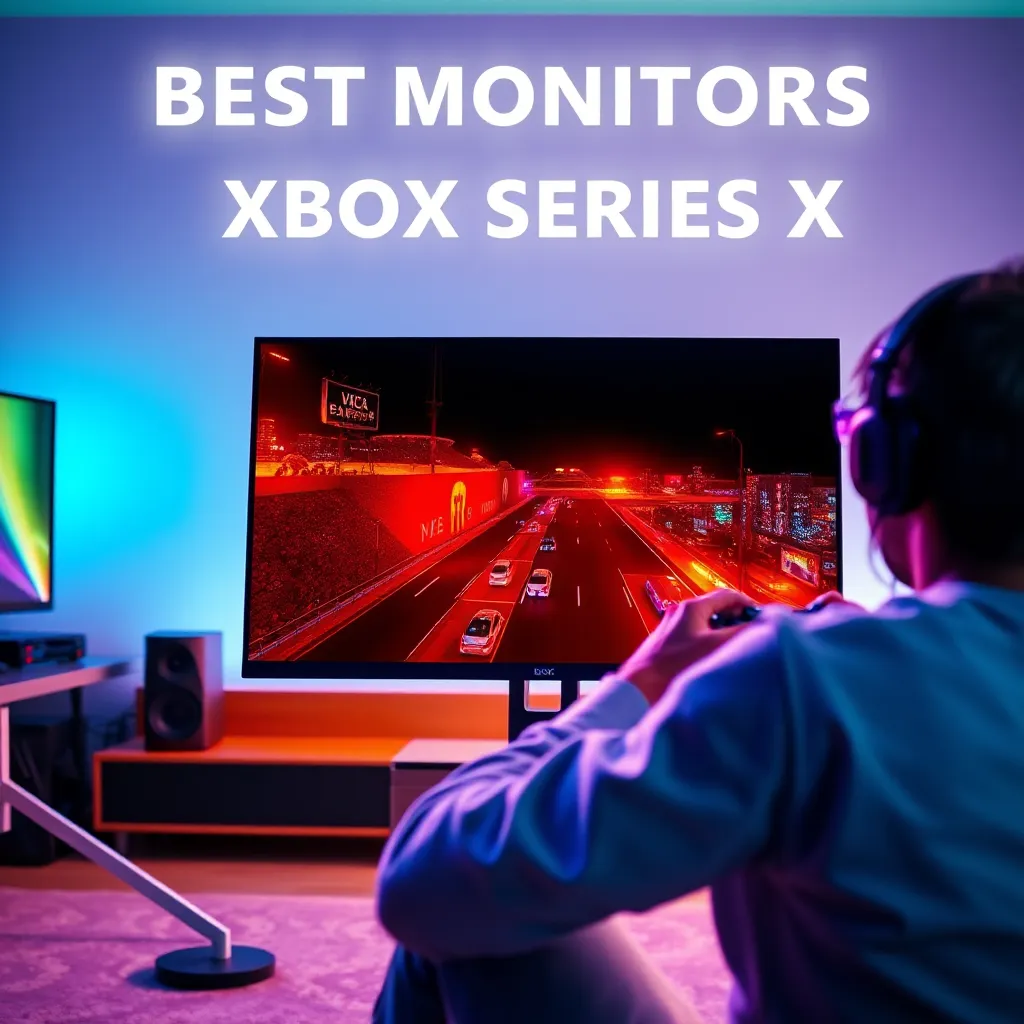 Best Monitors for Xbox Series X: A Guide to Choosing : LevelUpTalk