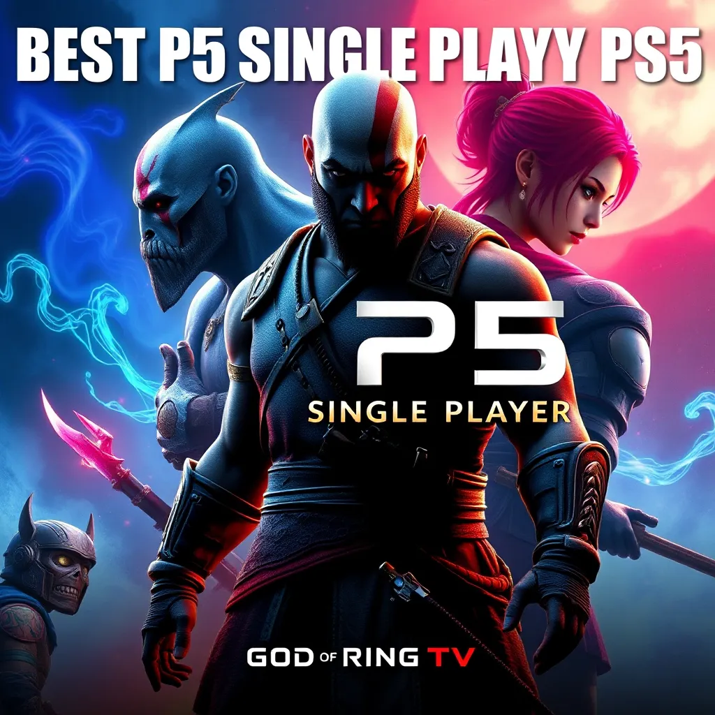 Best Single Player Games for New PS5 Owners in 2025 : LevelUpTalk