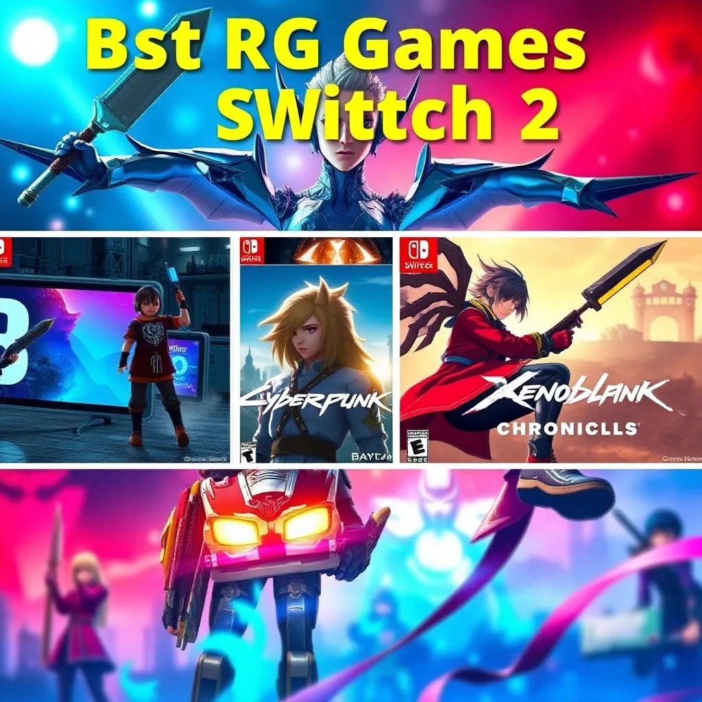 Top RPG Game Choices for Switch 2 Players in 2025 : LevelUpTalk