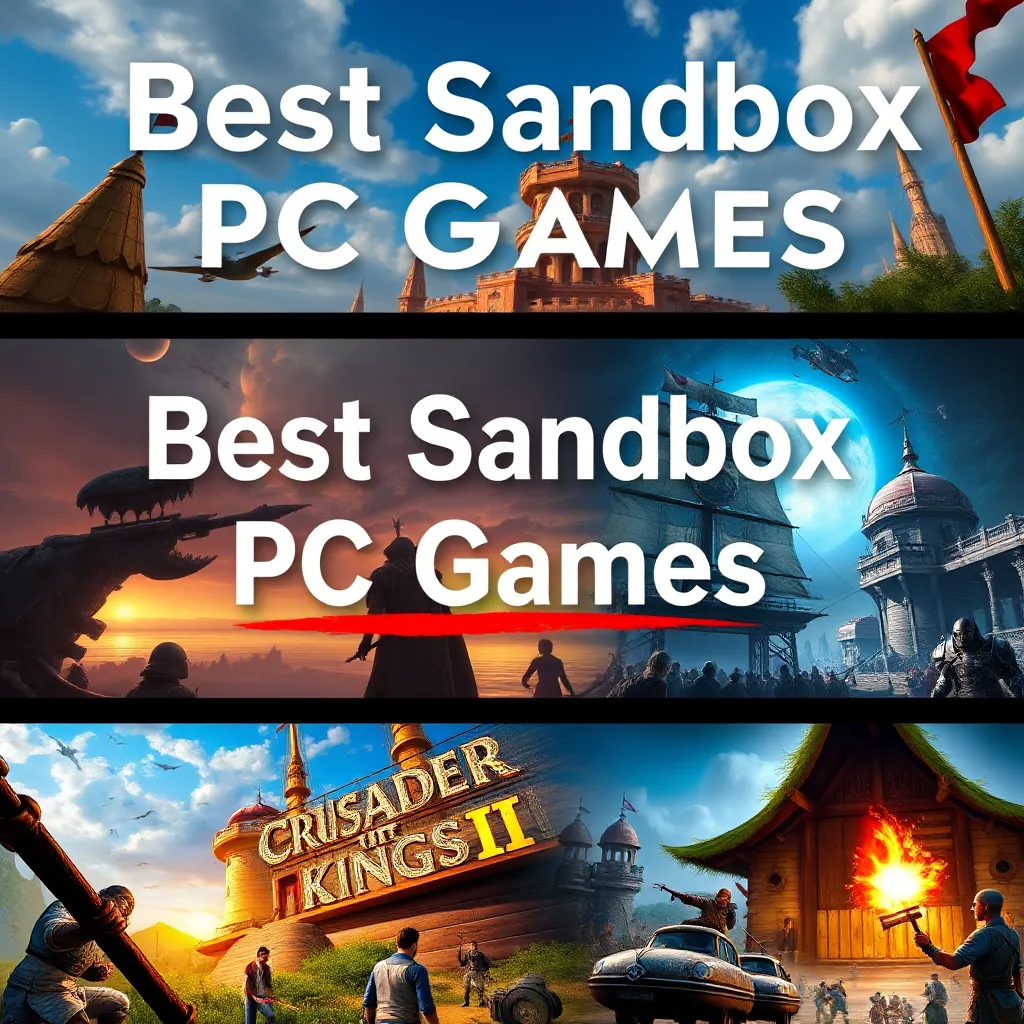Best Single-Player Sandbox PC Games to Explore in 2026 : LevelUpTalk